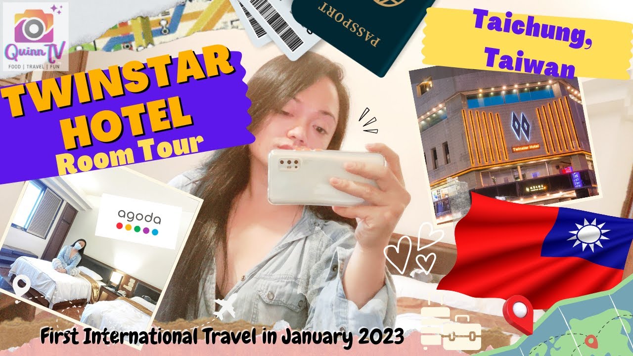 TWINSTAR 4-STAR HOTEL | Room Tour ni Quinn in Taichung, Taiwan 🇹🇼 - YouTube
