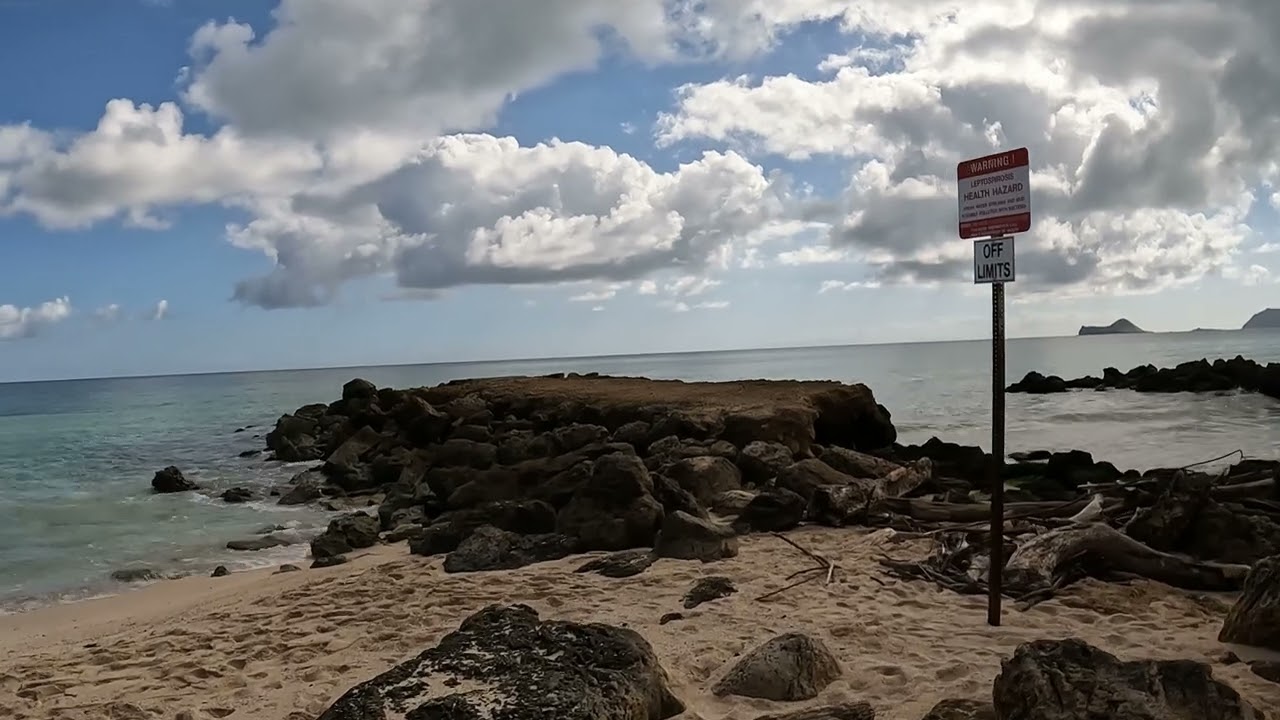 Bellows AFB Beach Cabins - YouTube