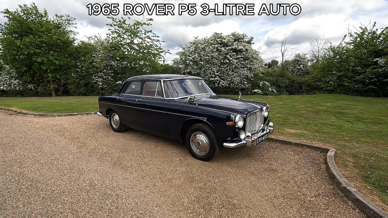 1965 ROVER P5 3-LITRE AUTO - YouTube
