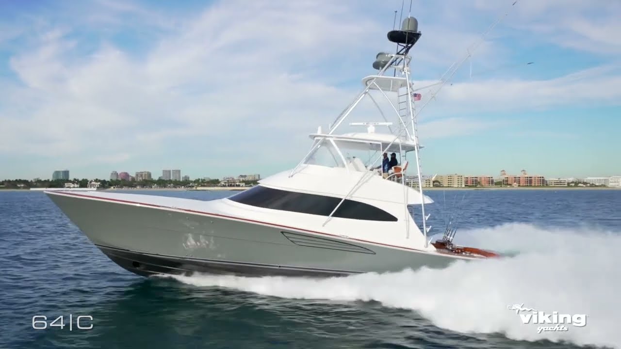 Viking 64 Convertible - YouTube