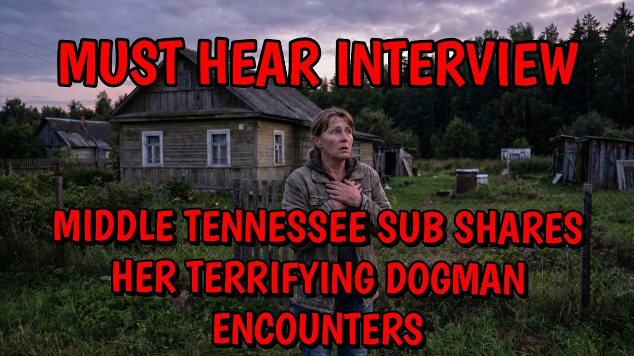 #DOGMAN, (INTERVIEW) TENNESSEE SUB'S ABSOLUTELY TERRIFYING MIDDLE ...