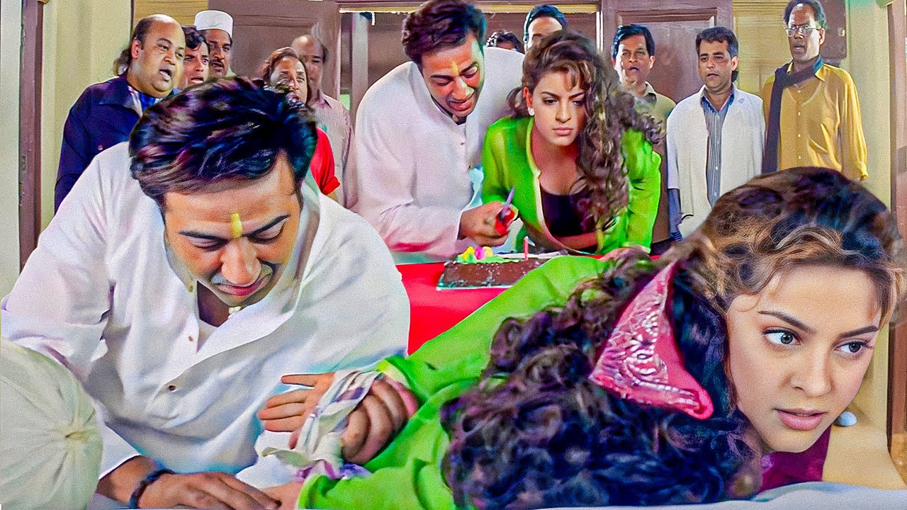 सनी देओल ने जूही चावला का अपहरण करके उसका जन्मदिन मनाया.. | Sunny Deol ...
