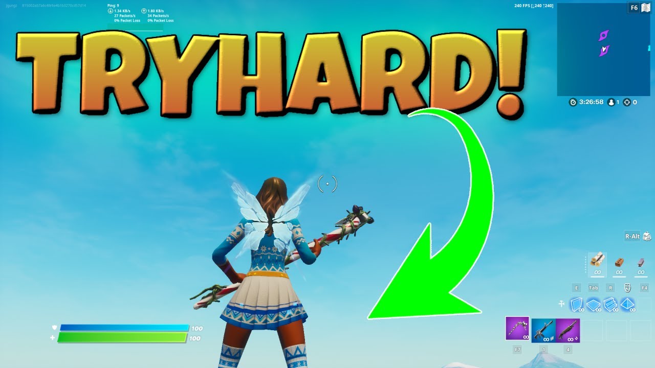 Fortnite Blizzabelle Best Sweaty Combos [ Most Tryhard Combos🔥🔥🔥
