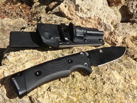 Cuchillo HX survival Rock Knife - YouTube
