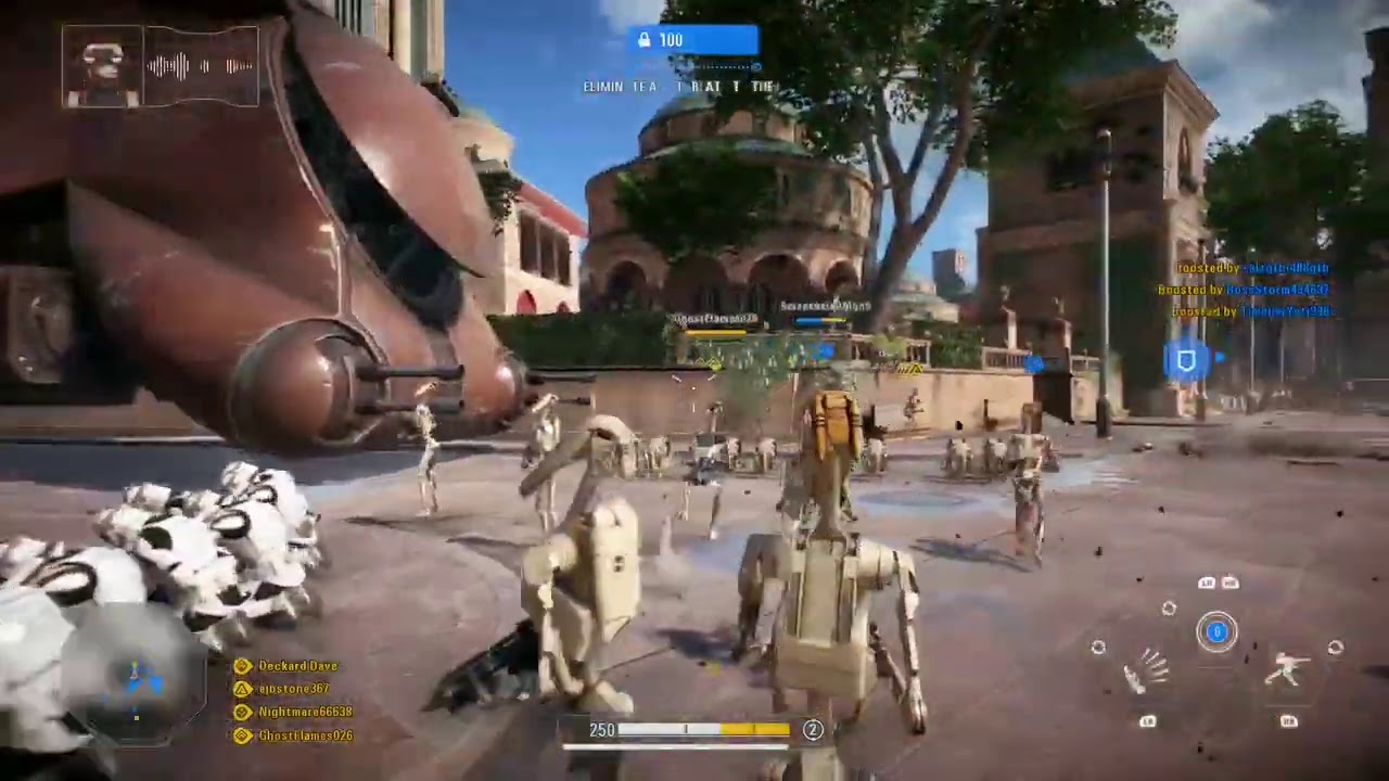Star Wars battlefront 2 Battle Droids attack Naboo - YouTube