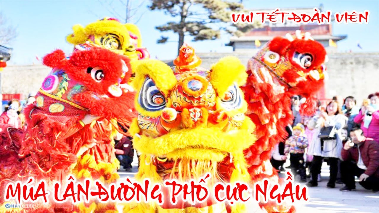 Múa Lân Đường Phố Hay Nhất || Múa Lân Trung Thu Cực Ngầu | Thảo Nguyên ...