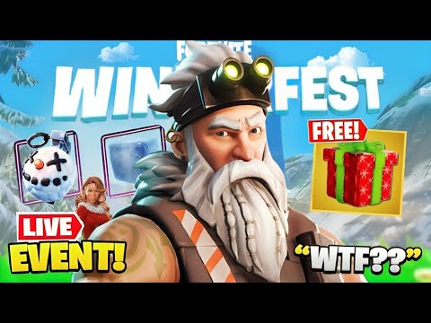 The *WINTERFEST* Live Event is HERE! (NEW ITEMS, CABIN, FREE XP & GIFTS ...