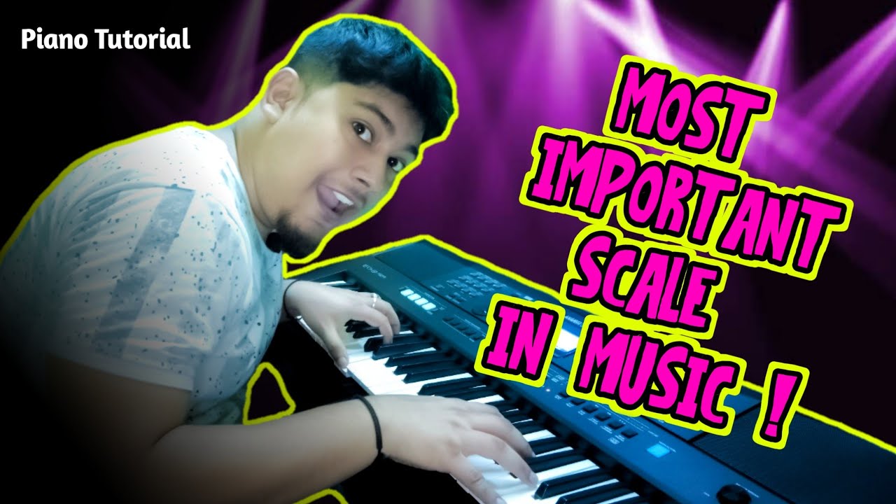 How to play Major scale in Piano | Easy 2 Music | Music Synthesizer beginners lesson - YouTube