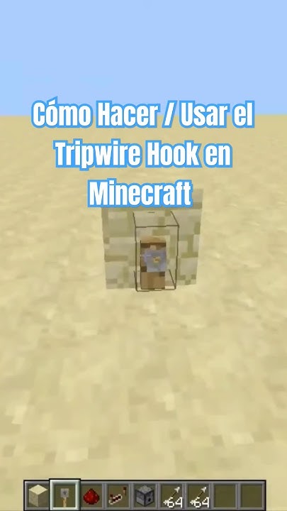CÓMO HACER un Tripwire Hook Trap (Gancho de Cuerda Trampa)⛓️en ...