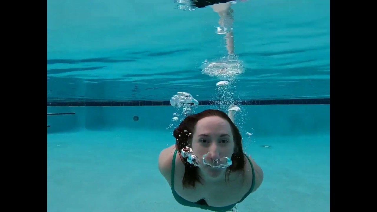 Underwater Gopro Pool Girl Siren Mermaid Uw Ootd Youtube