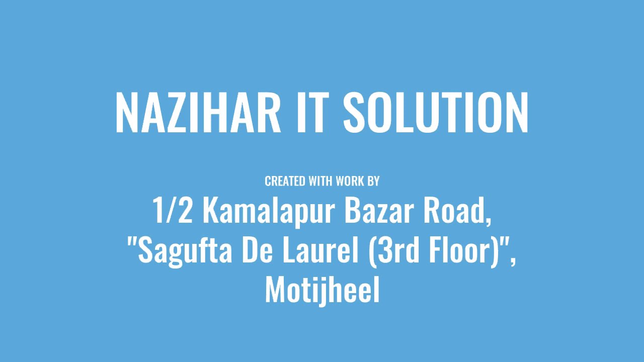 Office Interior of Nazihar IT Solution (1/2 Kamalapur Bazar Road ...