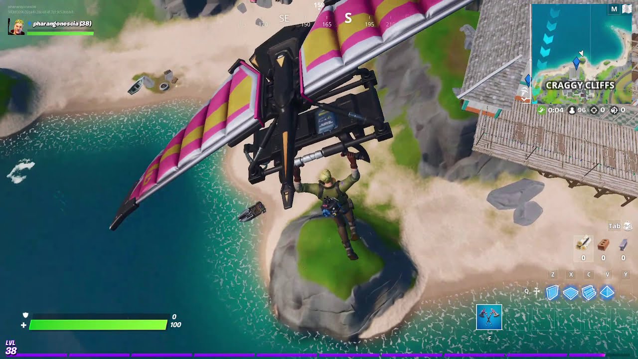 Fortnite finding secret letter O - Chapter 2 2019 - YouTube