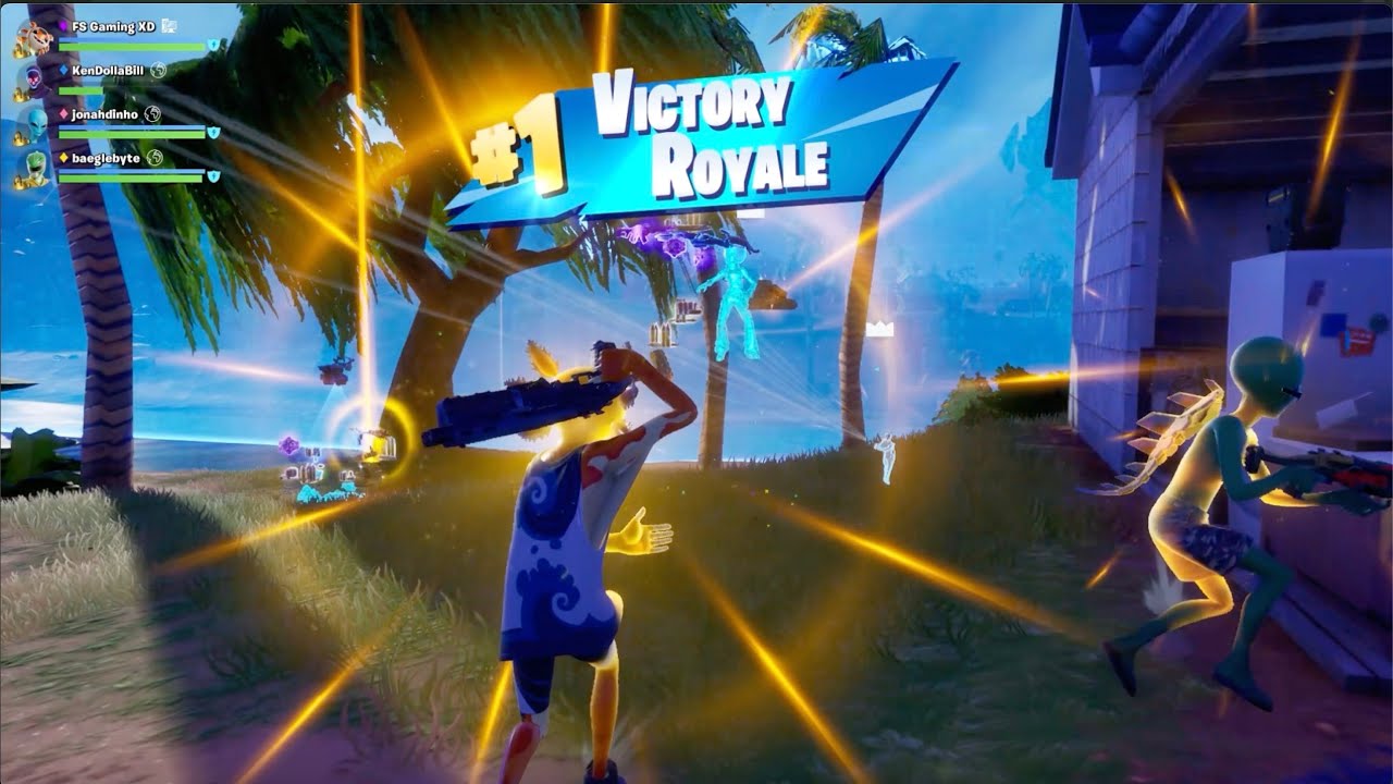 Fortnite Reload Win in Random Squads - YouTube