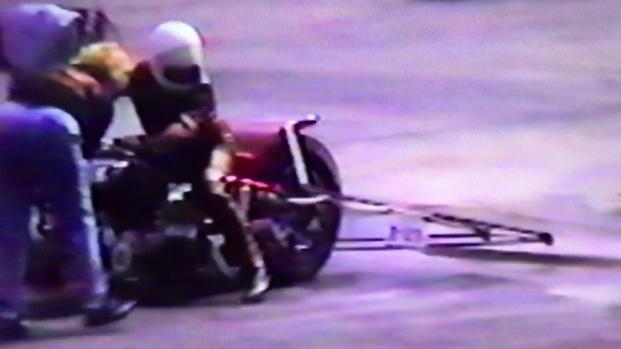 Top Fuel Motorcycle Racer Pete Hill in 1987 - YouTube