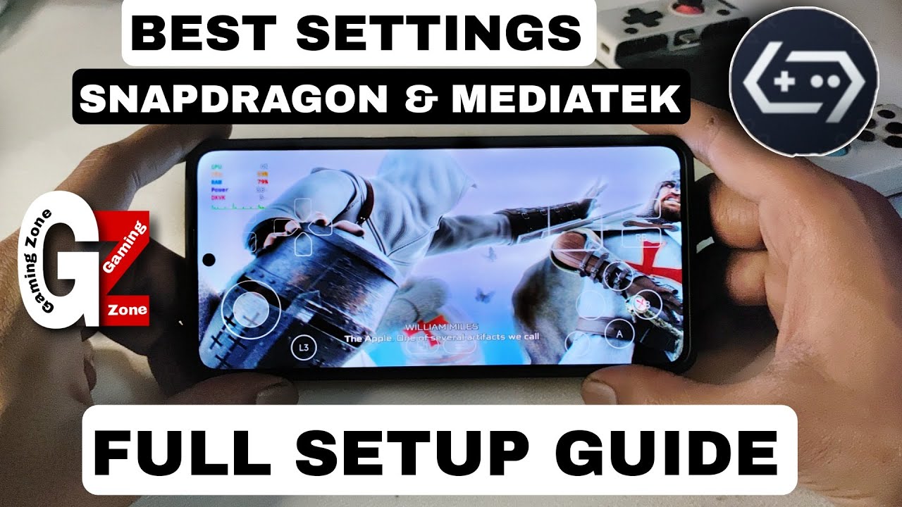 GAMEFUSION EMULATOR INSTALLATION GUIDE & BEST SETTINGS FOR SNAPDRAGON & DIMENSITY 8400 ULTRA ...