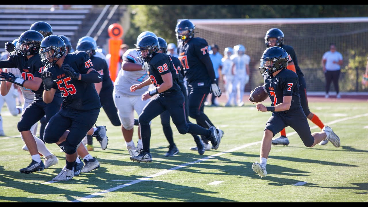 Woodside Football JV 2023 Season Highlights - YouTube