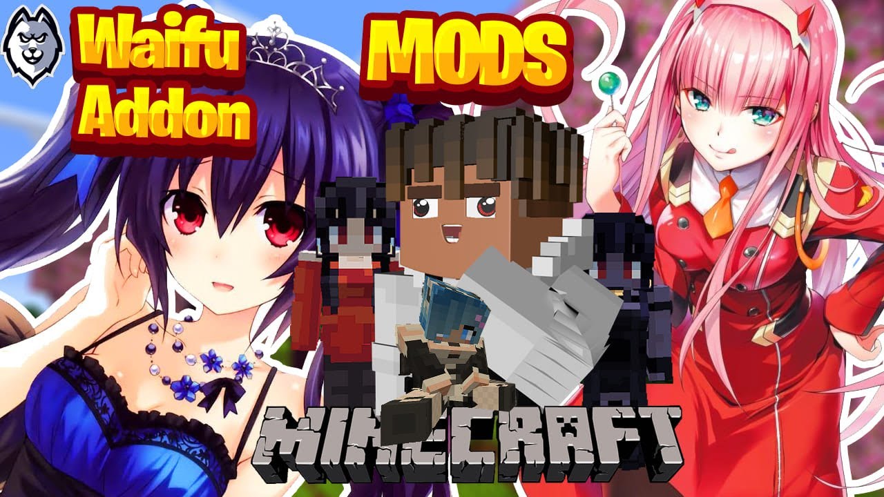 ADDON de NOVIAS para MINECRAFT PE 1.19 * Anime Characters addon * MODS ...