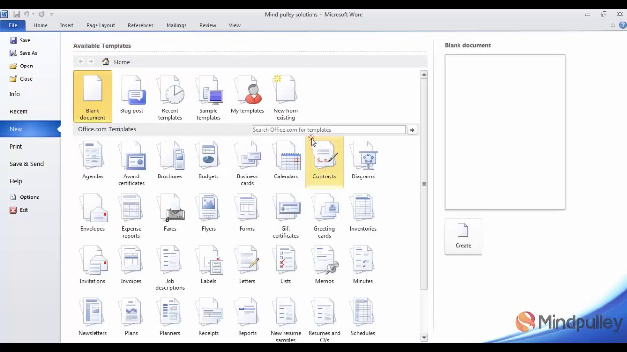 002 File Tab In Microsoft Word 2010 YouTube 002 File Tab In Microsoft Word 2010 YouTube
