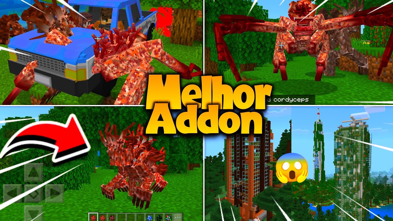 NOVO ADDON/MOD DO THE LAST OF US INCRÍVEL PARA MINECRAFT PE! (Minecraft ...