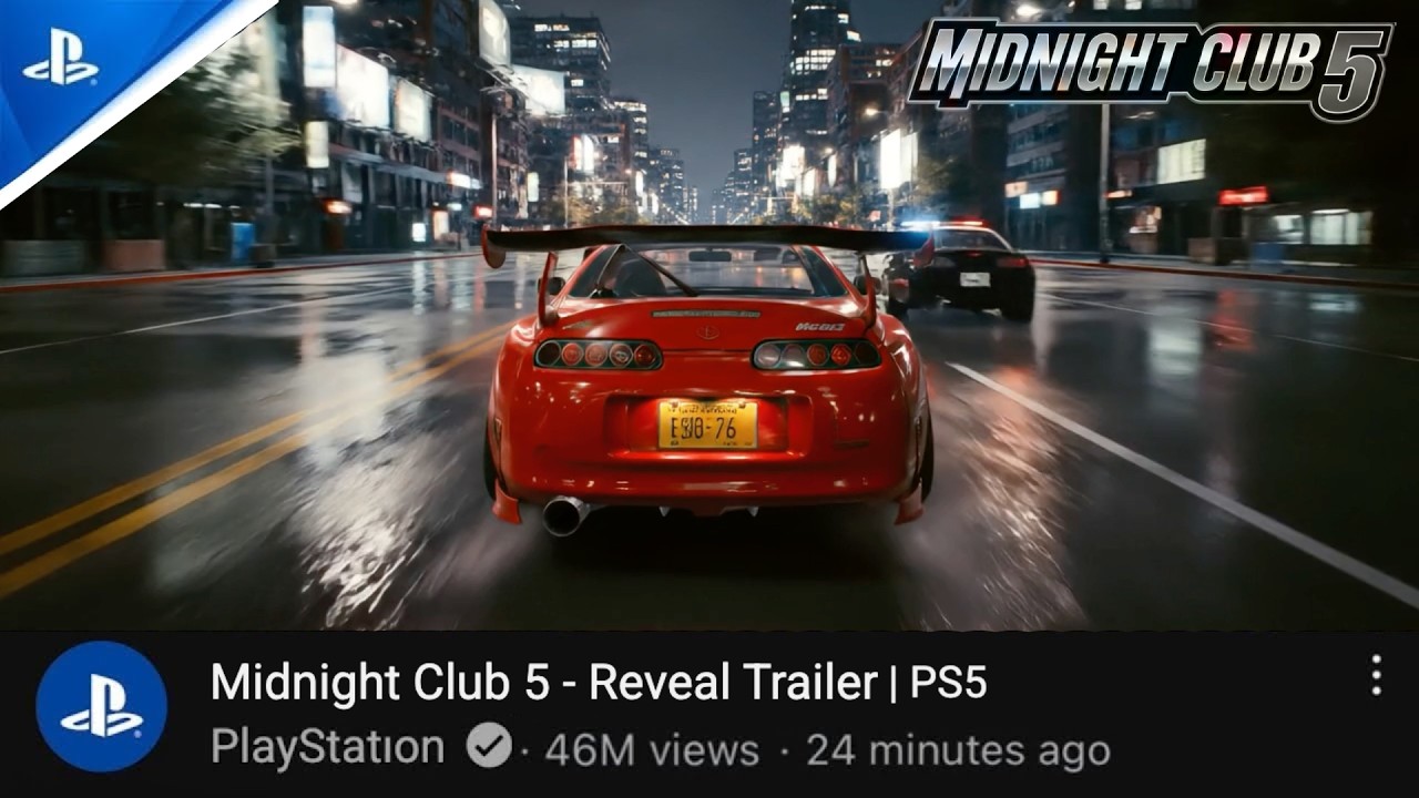 Midnight Club 5 - First Trailer | Rockstar | PS5 - YouTube