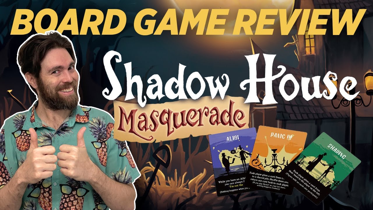 Shadow House: Masquerade - Board Game Review - YouTube