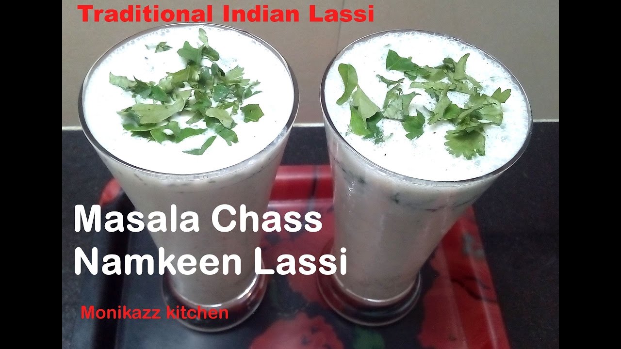 Namkeen Lassi recipe in hindi/ Namkeen chass masale wali/ salted lassi ...