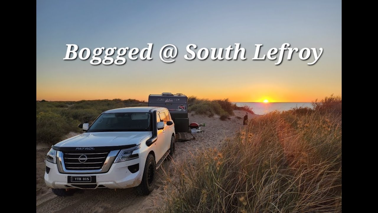 Bogged at South Lefroy Campground - YouTube