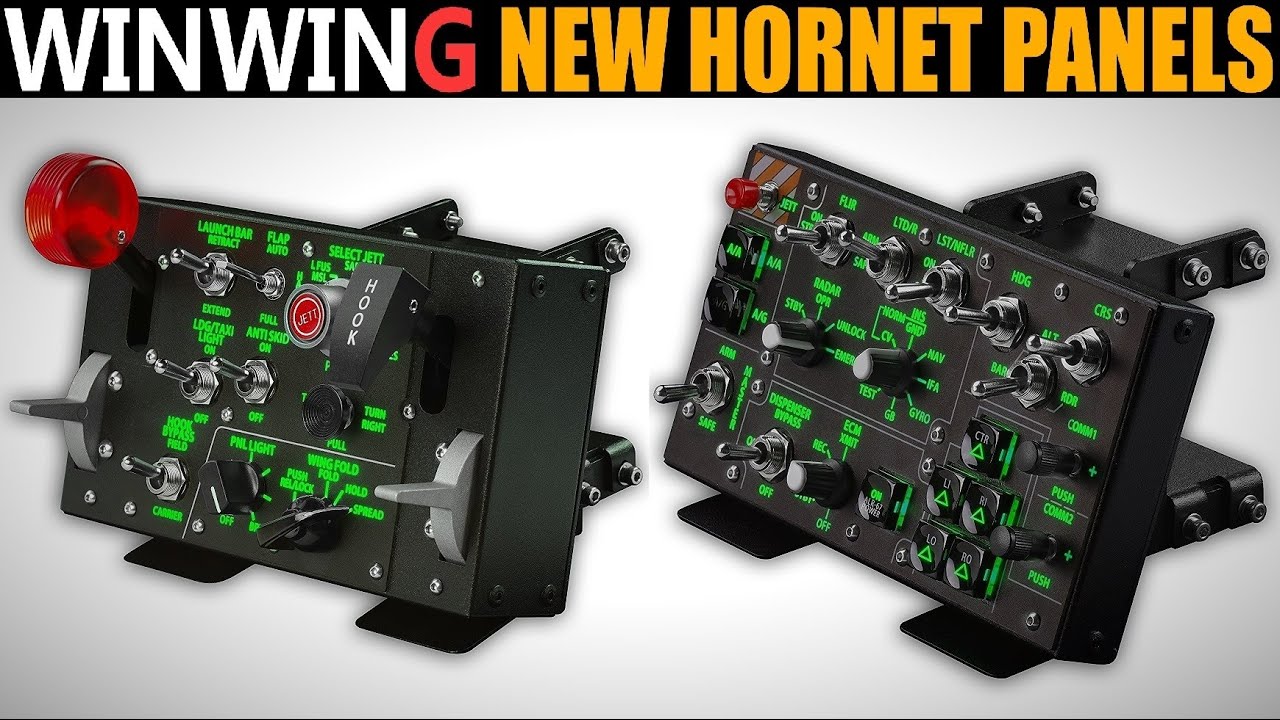 Product Review: Winwing F/A-18 Hornet Takeoff & Combat Ready Button Box ...