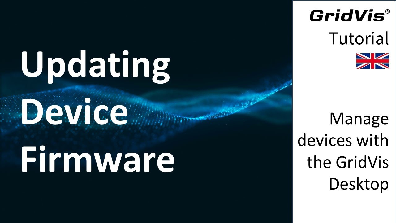 Updating Device Firmware | Manage Devices with the GridVis® Desktop - YouTube