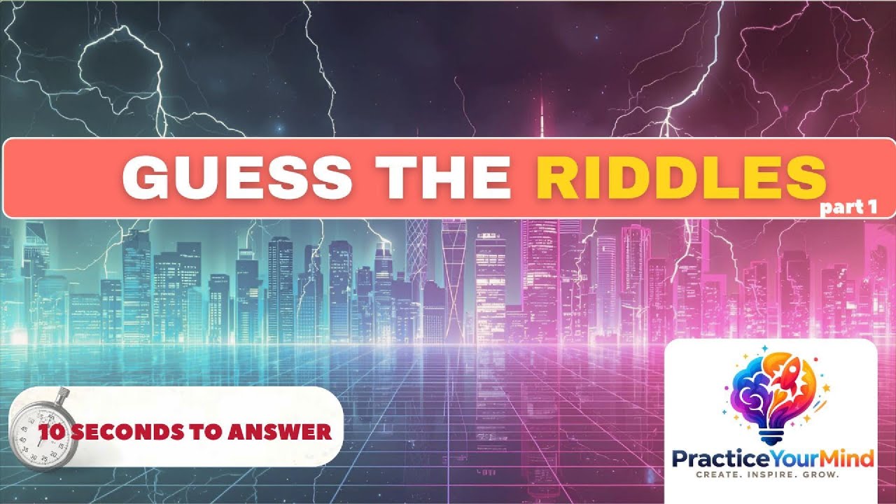 🧩 50 Fun Riddles That Will Challenge Your Brain! Part 1| Practice Your ...