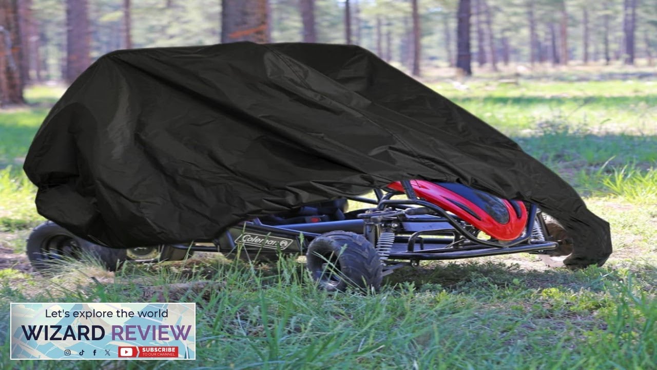 Go Kart Cover2 Seater for Coleman KT196 Go Kart Cover 420D Waterproof ...