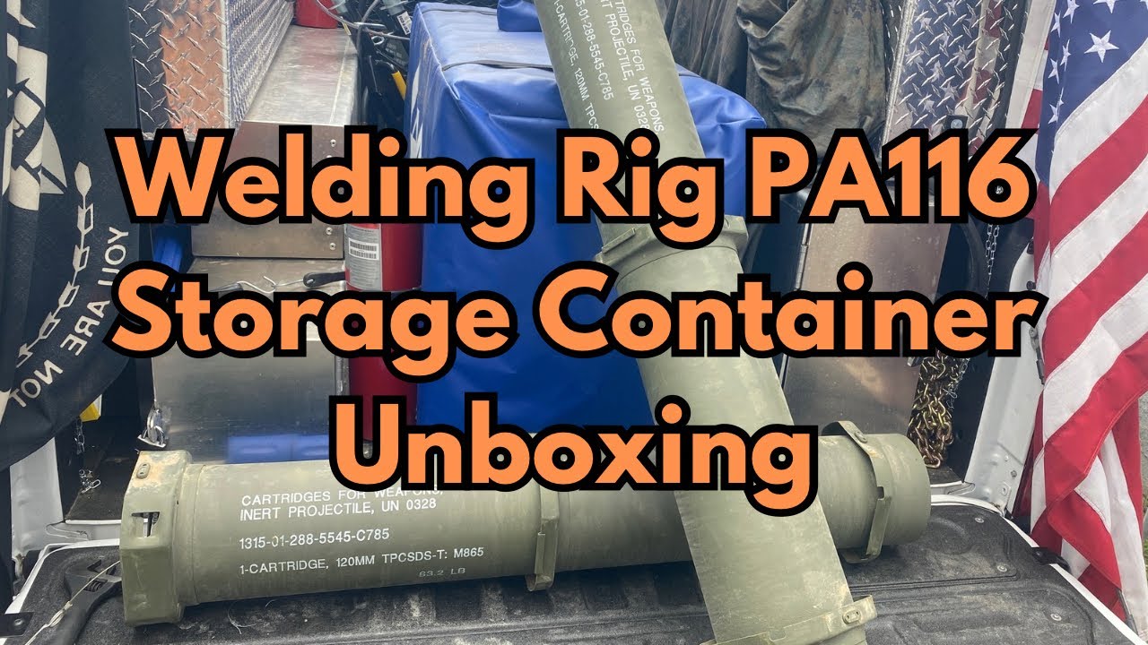 Welding Rig PA116 Storage Container Unboxing - YouTube