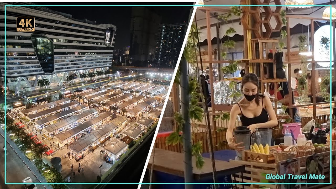 JODD FAIRS Rama 9 Popular Bangkok Night Market 🇹🇭 Thailand Still Open ...