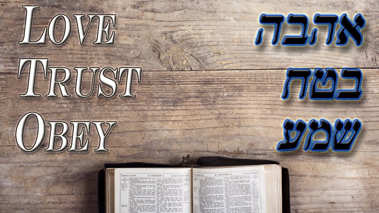 Love Trust and Obey - (Edited Message Only Version) - YouTube