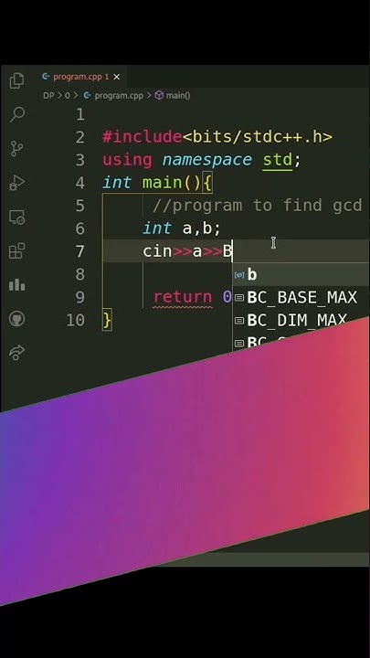 Program To Find GCD And LCM Of Numbers In C++ | C++ By Tech Blooded | # ...