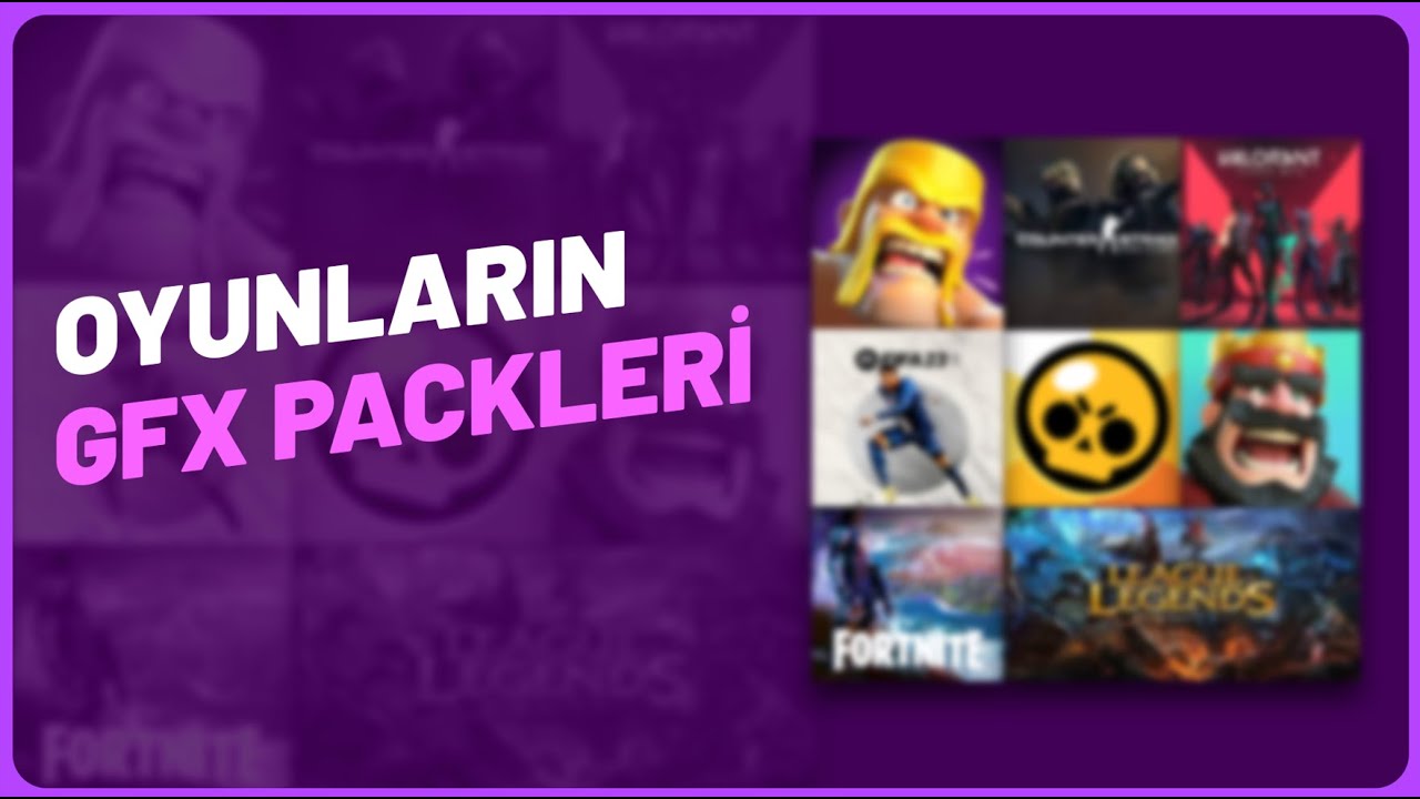 Oyun Gfx Pack Serisi ! | Game Pack - YouTube