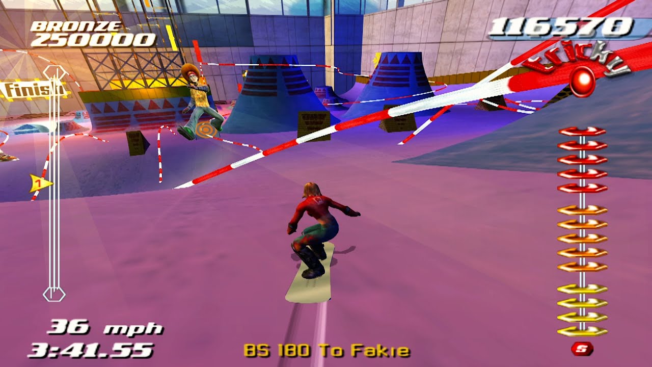 Zoe Pipedream Showoff SSX Tricky (HD) - YouTube