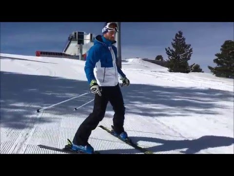 Serkan Hoca Kayak Dersi Ski Lesson  4/11(Kar Sabanı Dönüş)