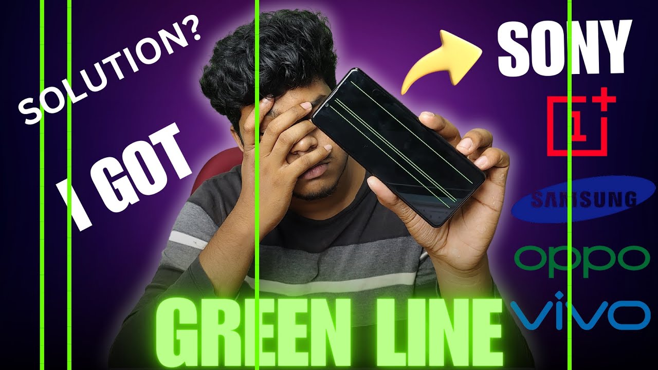 I GOT GREEN LINE IN MY XPERIA 5 MARK 2 - YouTube