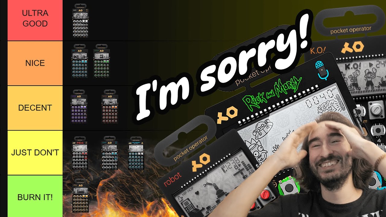 All Pocket Operators Tier List - YouTube