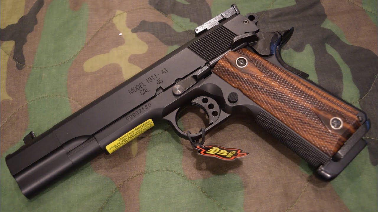 KWC "1911-A1" KA-20 (Spring) Series Introduction - YouTube