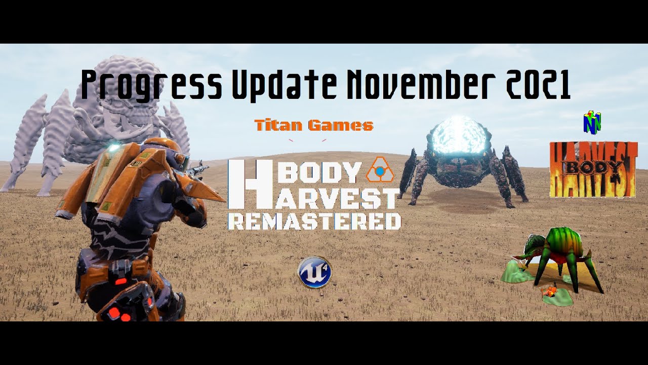 Body Harvest Remastered - Progress Update November 2021 | Titan Games ...