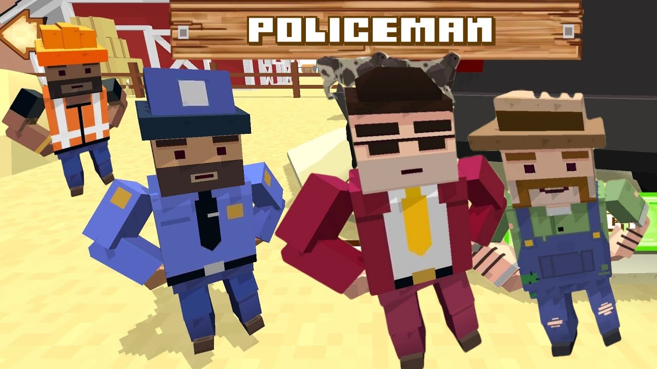 The village police officer also participates in the farmers' meeting ...