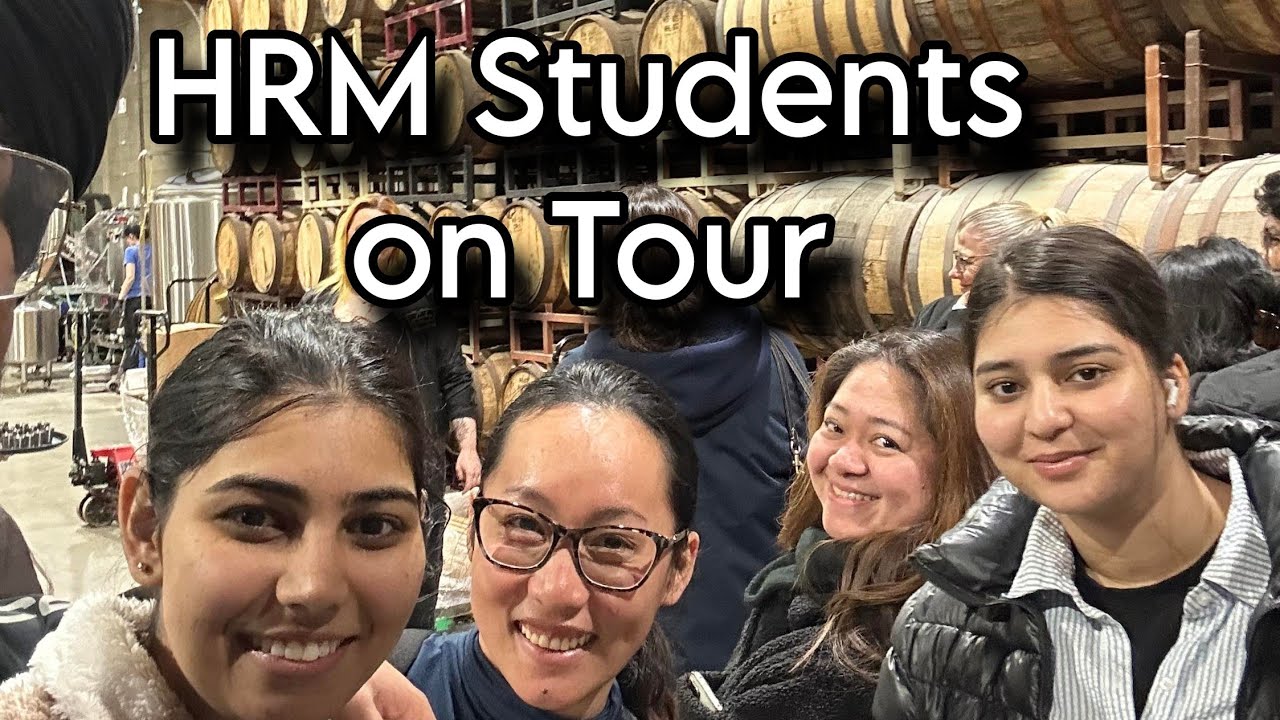 Just a little tour with lots of drinking 😅 || HRM students in Canada ...