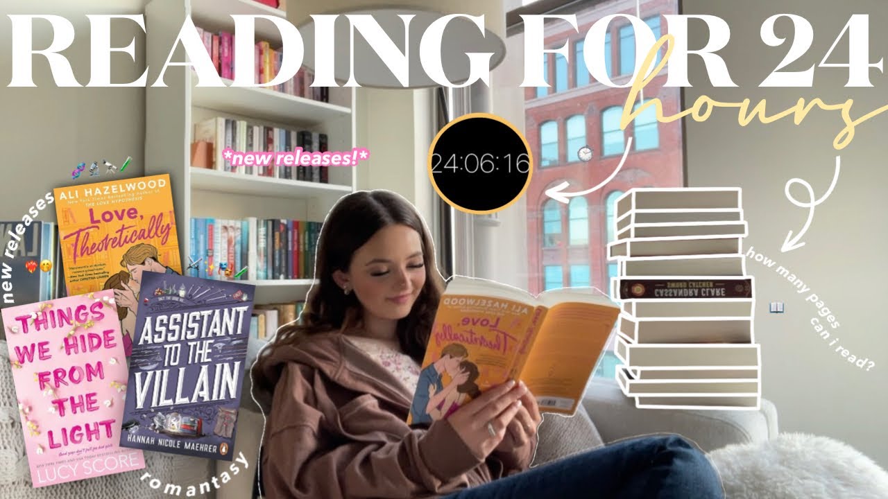 Reading As Many Books As Possible IN 24 HOURS how Many PAGES Can reading-as-many-books-as-possible-in-24-hours-how-many-pages-can
