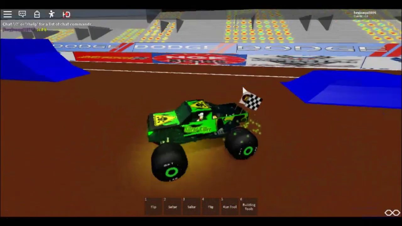 monster jam world finals custom toxic silent killer freestyle - YouTube