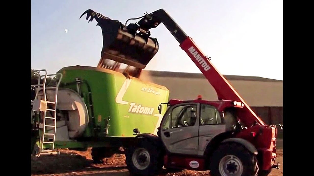 Manitou Attachments Multifunction Grab Bucket MS - YouTube