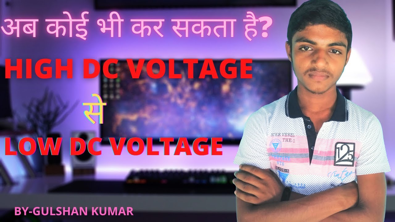 Easy to convert high DC voltage to low dc voltage In very Low price ...