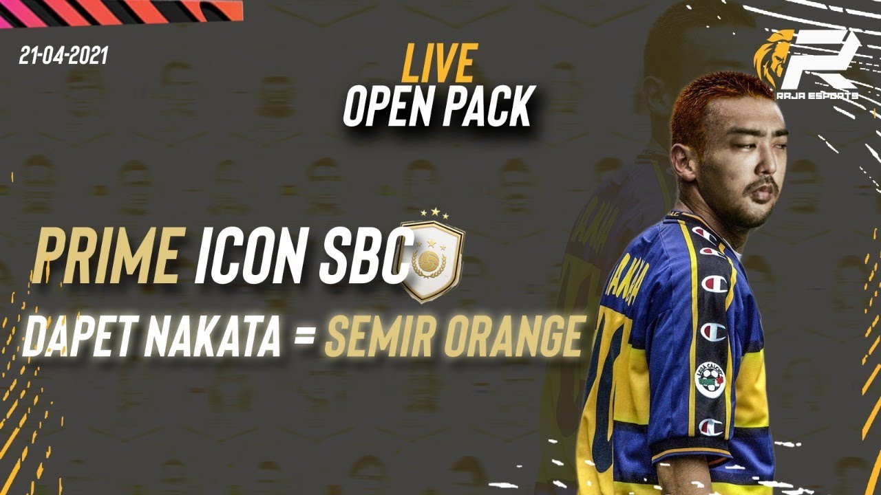 OPEN PACK PRIME ICON SBC!! SIAP SIAP SEMIR RAMBUT JADI ORANGE - YouTube
