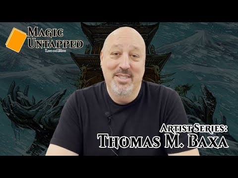 Magic artist Thomas M. Baxa reveals his most cherished pieces of MTG artwork - YouTube